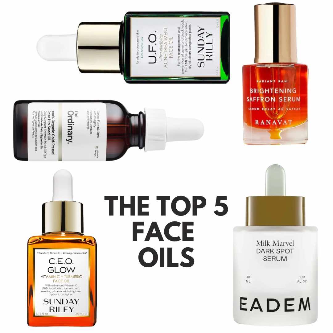 5 Best Face Oils for Your Specific Skincare Needs